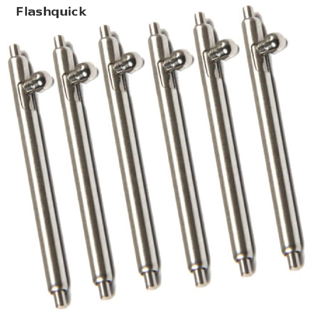 [Flashquick] 10Pcs Quick Release Spring Bars Stainless Steel Watch Band ...