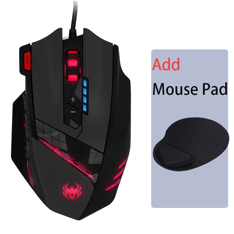 เมาส์ เมาส์KCPDS Mouse MultiKey Macro Programming Gaming Wired Optical ...