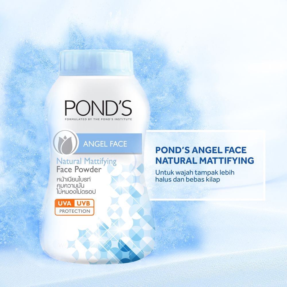 POND'S ANGEL FACE NATURAL MATTIFYING FACE POWDER | Shopee Thailand