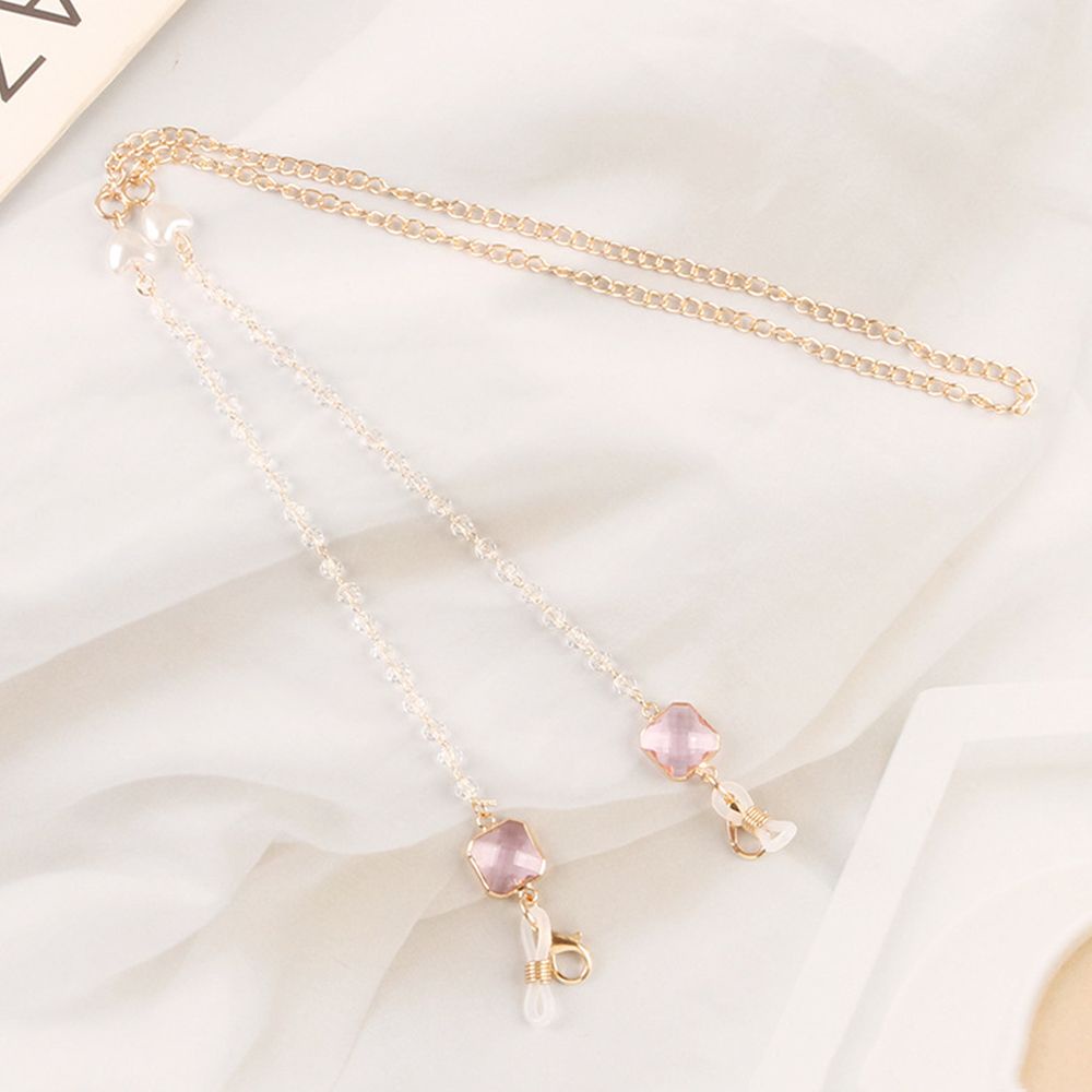 Row สายโซ่คล้องแว่นตาประดับคริสตัลหลากสีสําหรับอ่านหนังสือ - rowan.th ...
