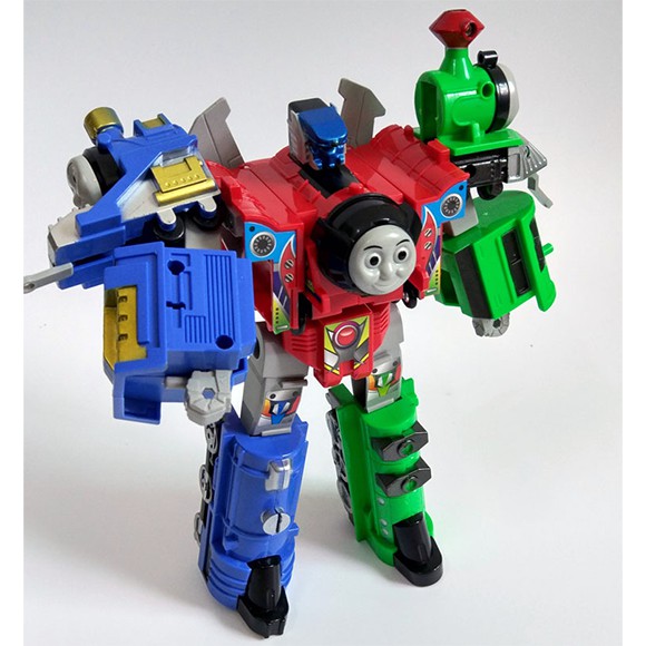 การส่งเสริมการขาย ∈♂Thomas Train Set Fit Transformers Toy Robot Car ...
