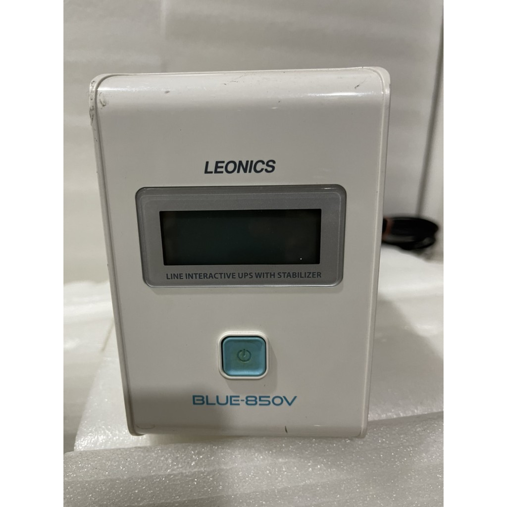 UPS (เครื่องสำรองไฟ) (เครื่องมือสอง) Leonics รุ่นBLUE-850 ขนาด850VA ...