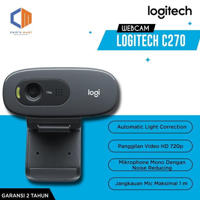 Logitech C270 C670i เครือข่ายเว็บแคมความละเอียดสูง USB หลักสูตรการศึกษา ...