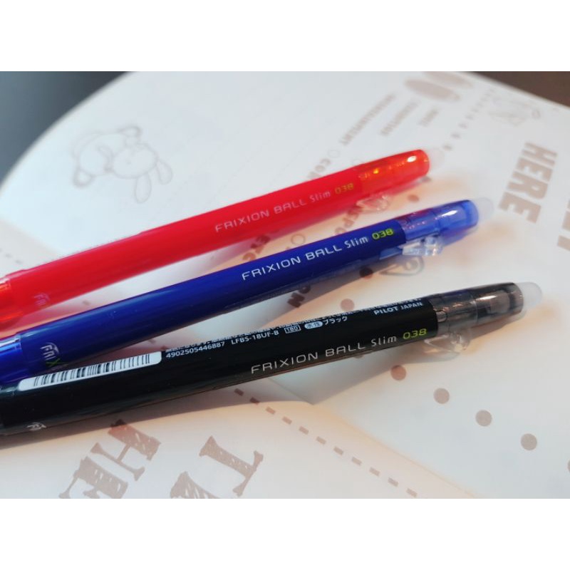 PILOT frixion ball slim 0.38mm à¸›à¸²à¸ à¸ à¸²à¹€à¸ˆà¸¥à¸¥à¸šà¹„à¸”à¹ ...