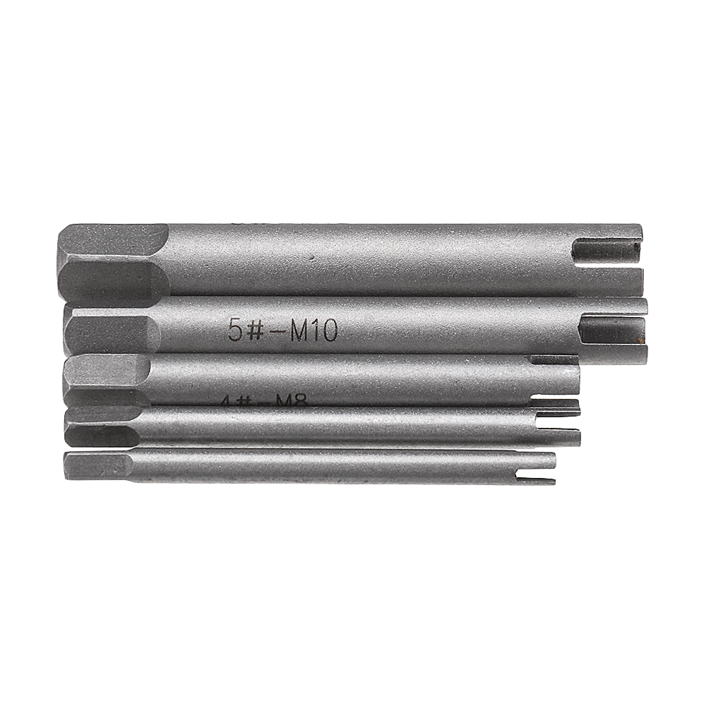 Drillpro 5 ชิ้น M 5-M 12 maged Tap Extractor Alloy Screw Tap Remover ...