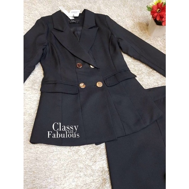 M10 S-XL Set ชุดเซ็ต เซต2ชิ้น เซตสูท ชุดสูทผู้หญิง เซตสูทขายาว ชุดเข้าเซต เซตสูทแฟชั่น ชุดออกงาน ...