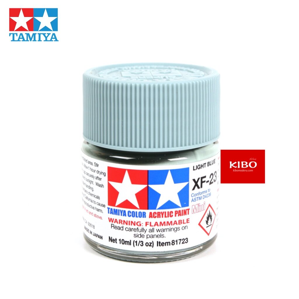 สีสูตรน้ำ TAMIYA XF-23 Light Blue | Shopee Thailand