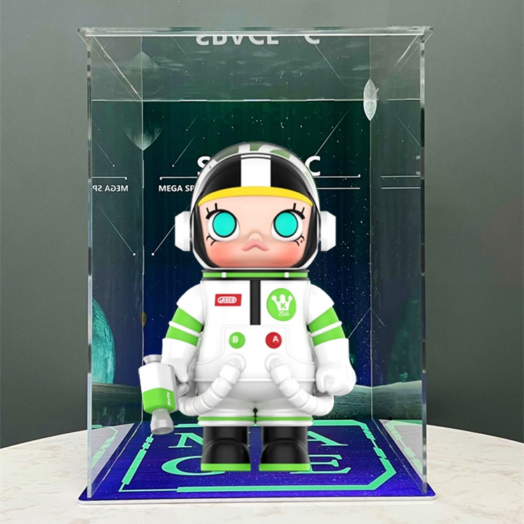Bubble Mart MEGA Collection 400% นักบินอวกาศ SPACE MOLLY Blind Box Hand ...
