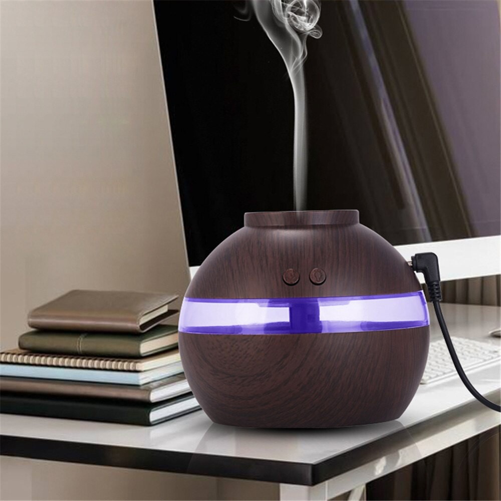 Air Aroma Essential Oil Diffuser LED Ultrasonic Aroma Aromatherapy ...