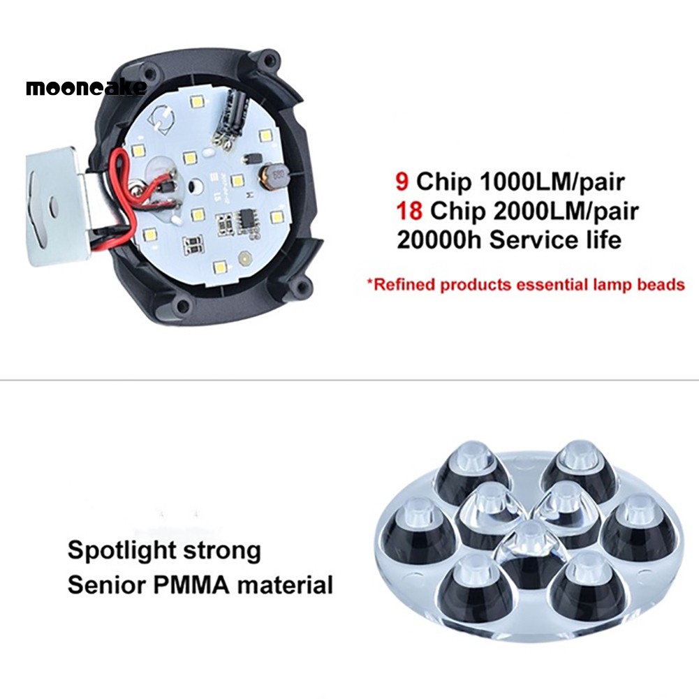 ไฟสปอตไลท์ Led 918 ปรับได้ 3 โหมดสําหรับรถจักรยานยนต์ - mooncake1.th ...