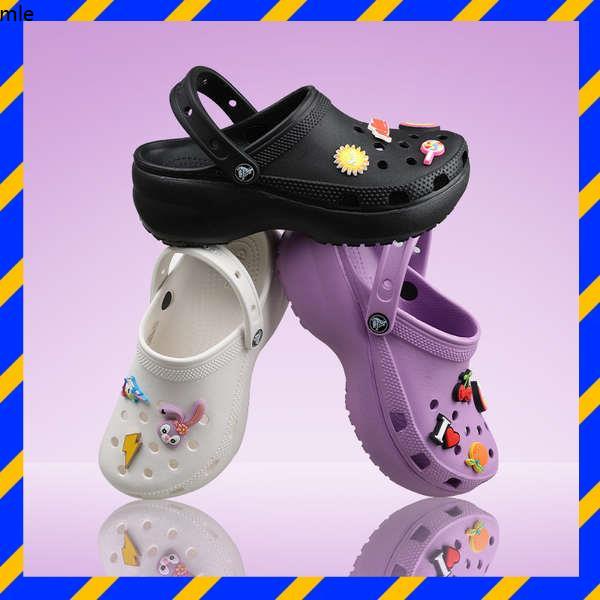 clog ceocs2565 2022 ใหม่ Crocs รองเท้า Flower ของแท้ถ้ำถ้ำ รองเท้า ...