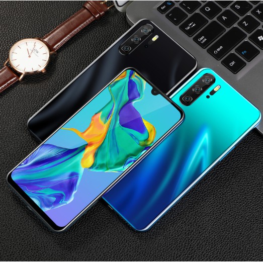 P80 Pro สมาร์ทโฟน Quad Core หน่วยความจำขนาดใหญ่ 128G จอแสดงผล HD 6.3 ...