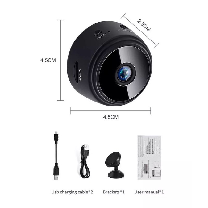 V380PRO camera เด็ก WiFi Mini กล้อง Full HD1080P สองล้านพิก Night ...