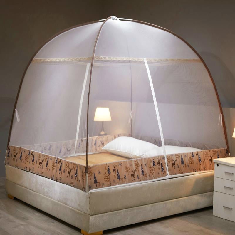 ติดตั้งมุ้ง yurt ฟรี การเข้ารหัสที่บ้านหนา 1.8m 1.5m ด้านล่าง 1.2m ...