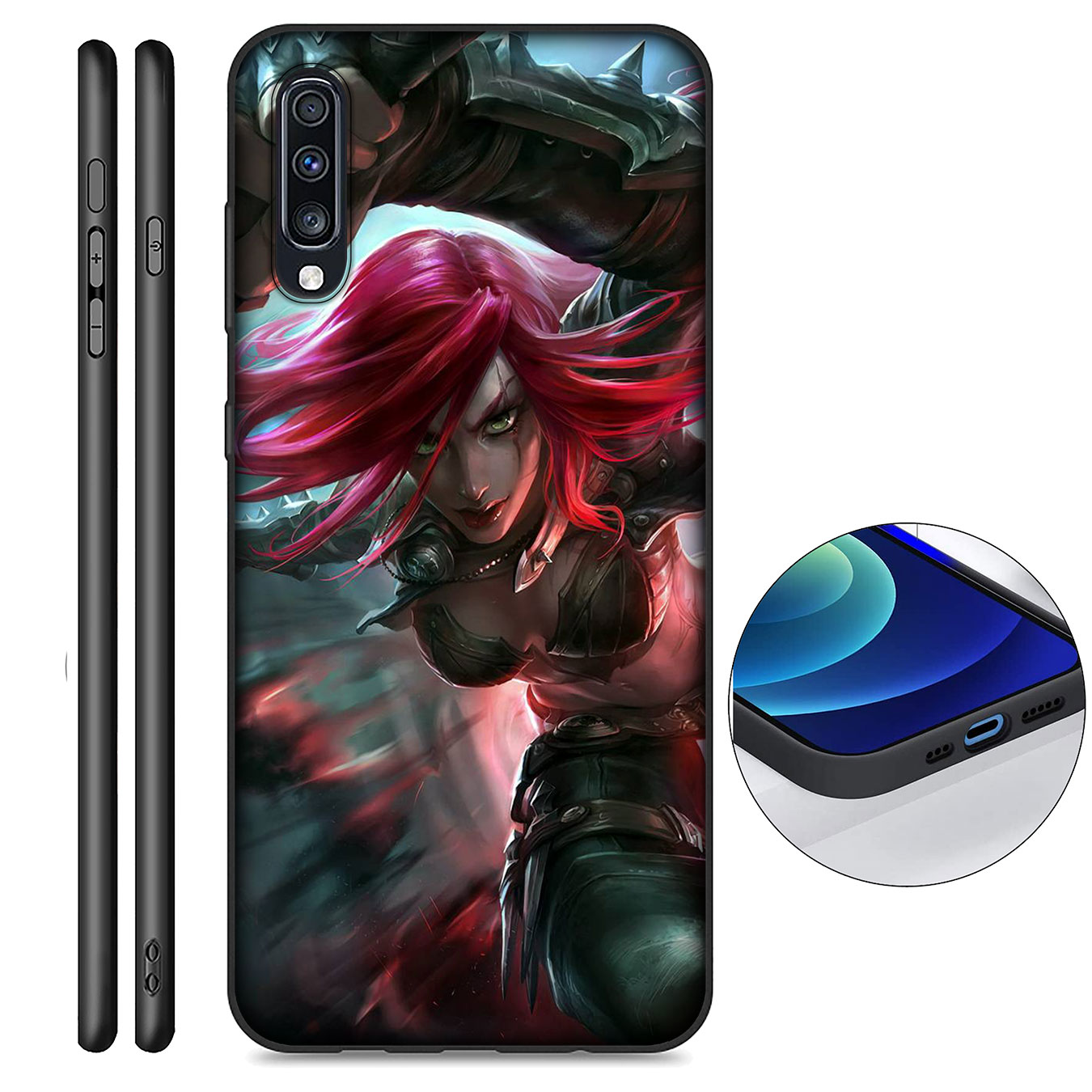 เคสโทรศัพท์มือถือซิลิโคนลายโลโก้ Kda สําหรับ Samsung Galaxy A11 A31 A10 ...