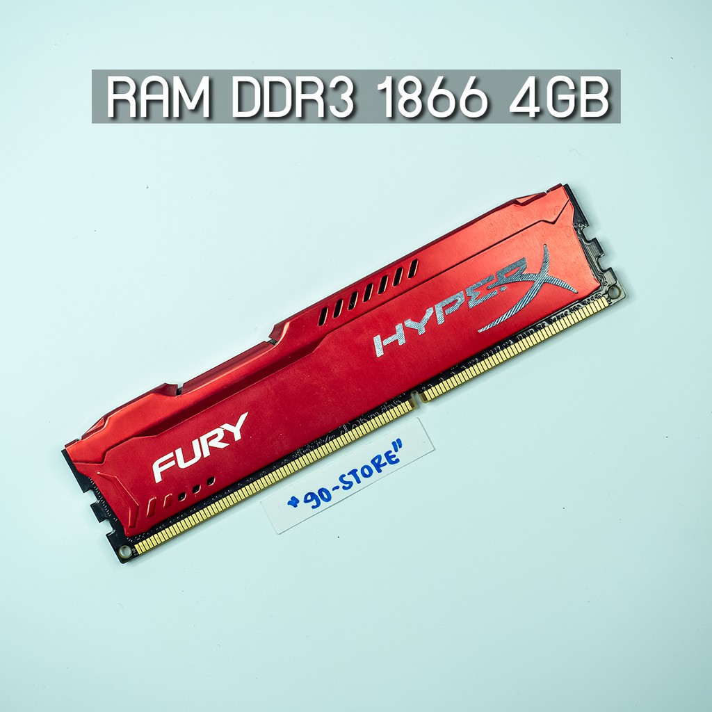 RAM KINGSTON HyperX FURY DDR3/1866 4GB | Shopee Thailand