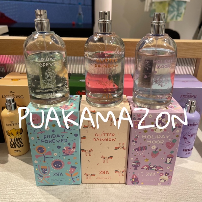 น้ำหอม ซาร่า zara Friday forever Holiday mood 100 ml. edc little girl grifter rainbow mini ...