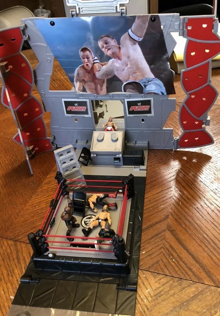 WWE Micro Aggression Crash & Bash Battle Arena เวทีมวยปล้ำ ...