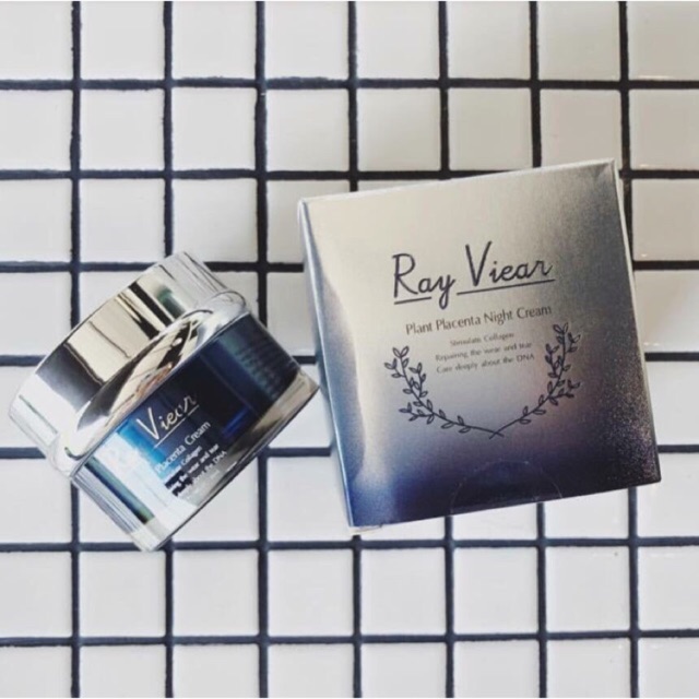 Ray Viear Plant Placenta Night Cream เรเวียร์ แพลนต์ พลาเซนต้า (ไนท์ ...