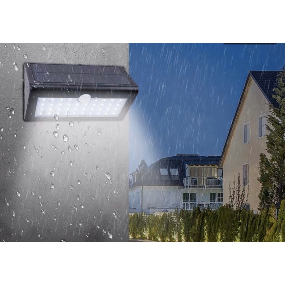 LED Solar Cell EVE Warmwhite โคมโซล่าเซลล์ ประหยัดค่าไฟ ติดผนัง กำแพง ...