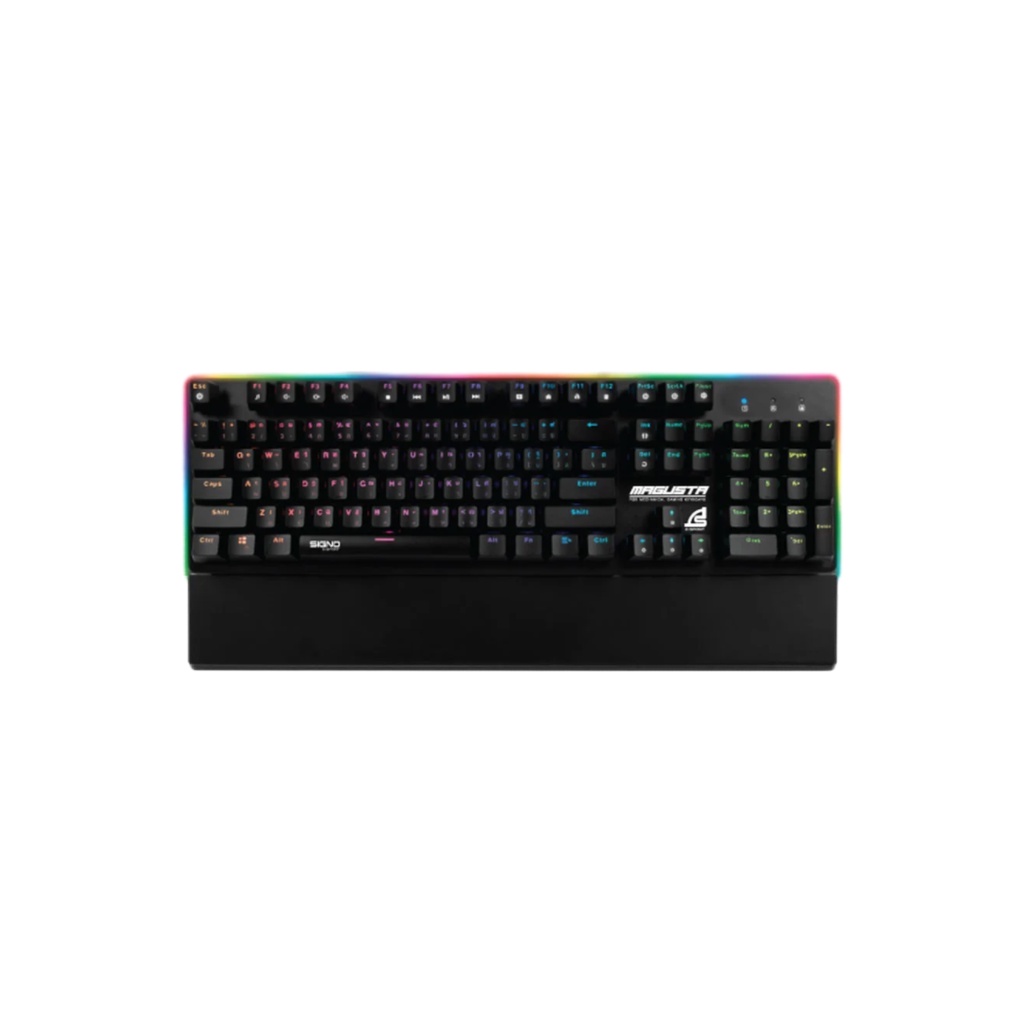 SIGNO KB-718 INDIGO E-Sport TKL Mini RGB Mechanical Gaming Keyboard ...