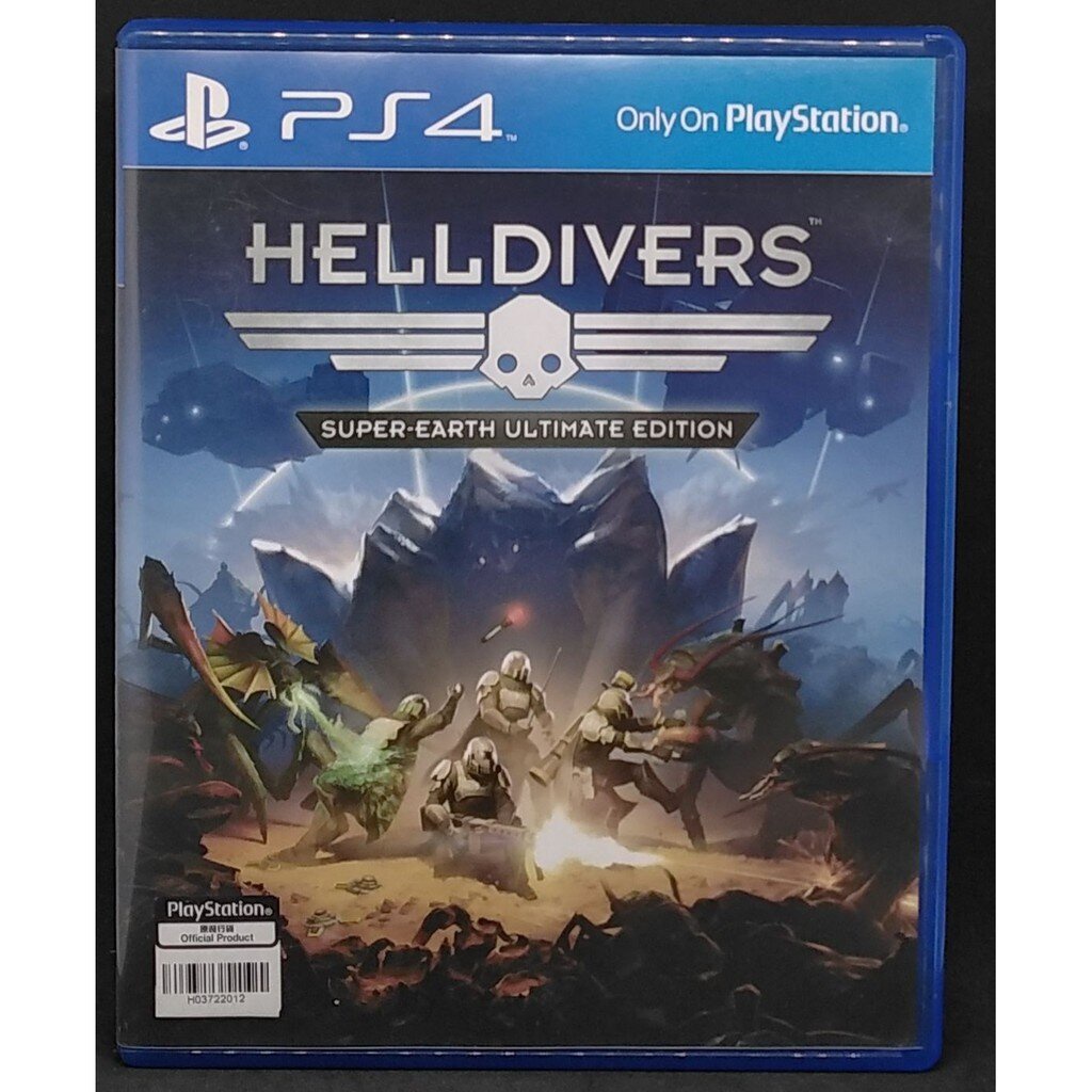 Helldivers PS4 Games มือ 2 Used สภาพดี แผ่นใสกิ๊ง (เล่นได้ 1-4 คน พร้อม ...