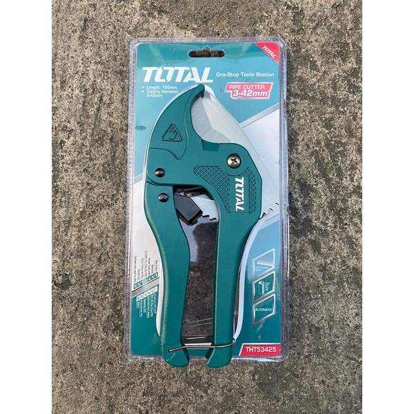 กรรไกรตัดท่อ PVC ยี่ห้อ Total ขนาด 193 mm รุ่น THT 53425 | Shopee Thailand