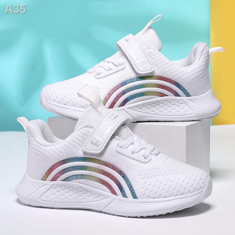 COD☽♧Kids Girl Shoes Lightweight Children Sneakers Non Slip Kids ...
