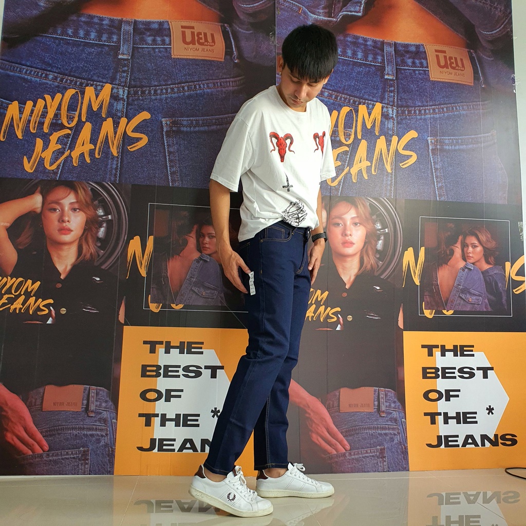 Niyom Jeans รุ่นM331-2กางเกงยีนส์ผู้ชาย - niyomjeansbrands - ThaiPick