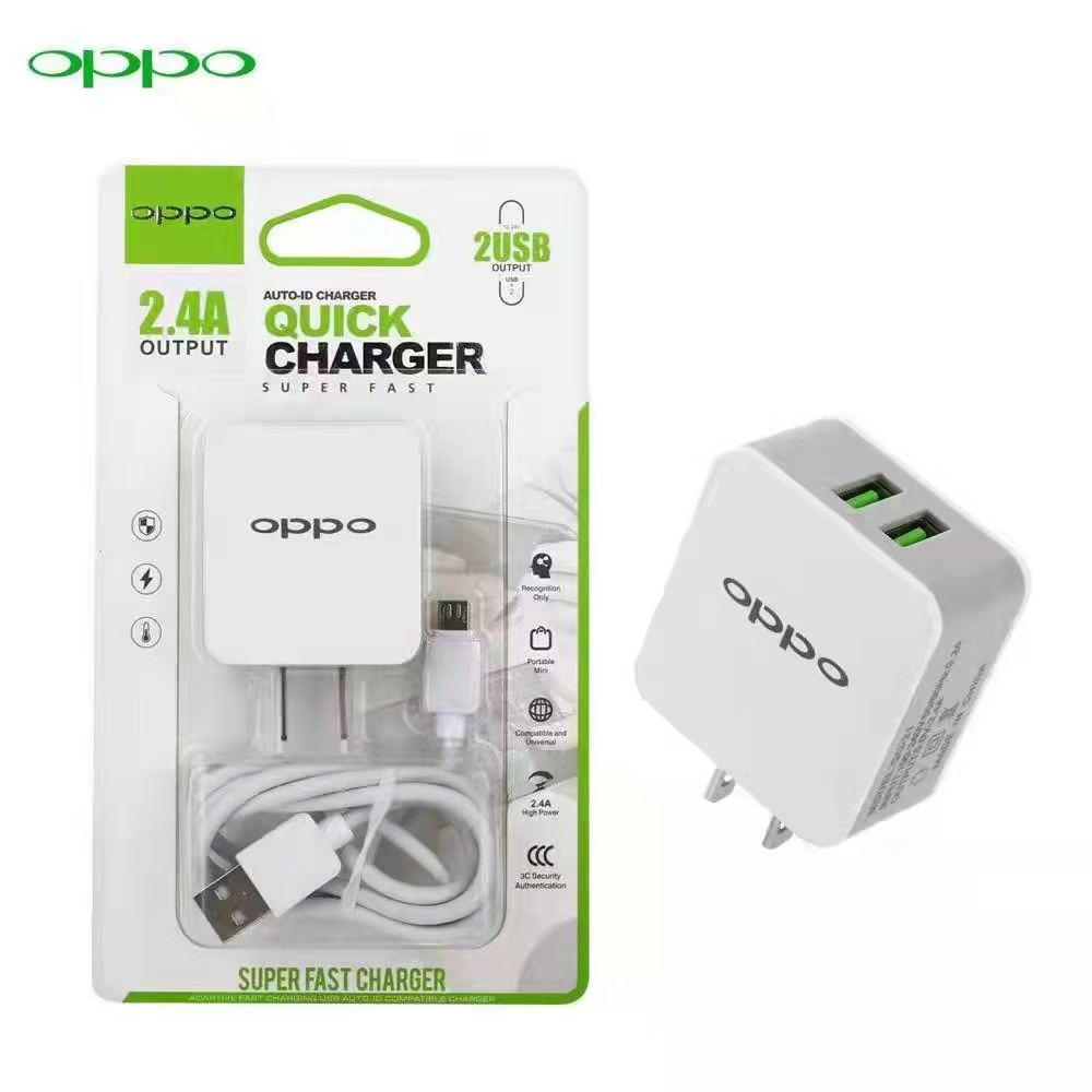 OPPO A3S A5S F7 F9 A52020 2.4A Quick charger super Fast Charging With ...