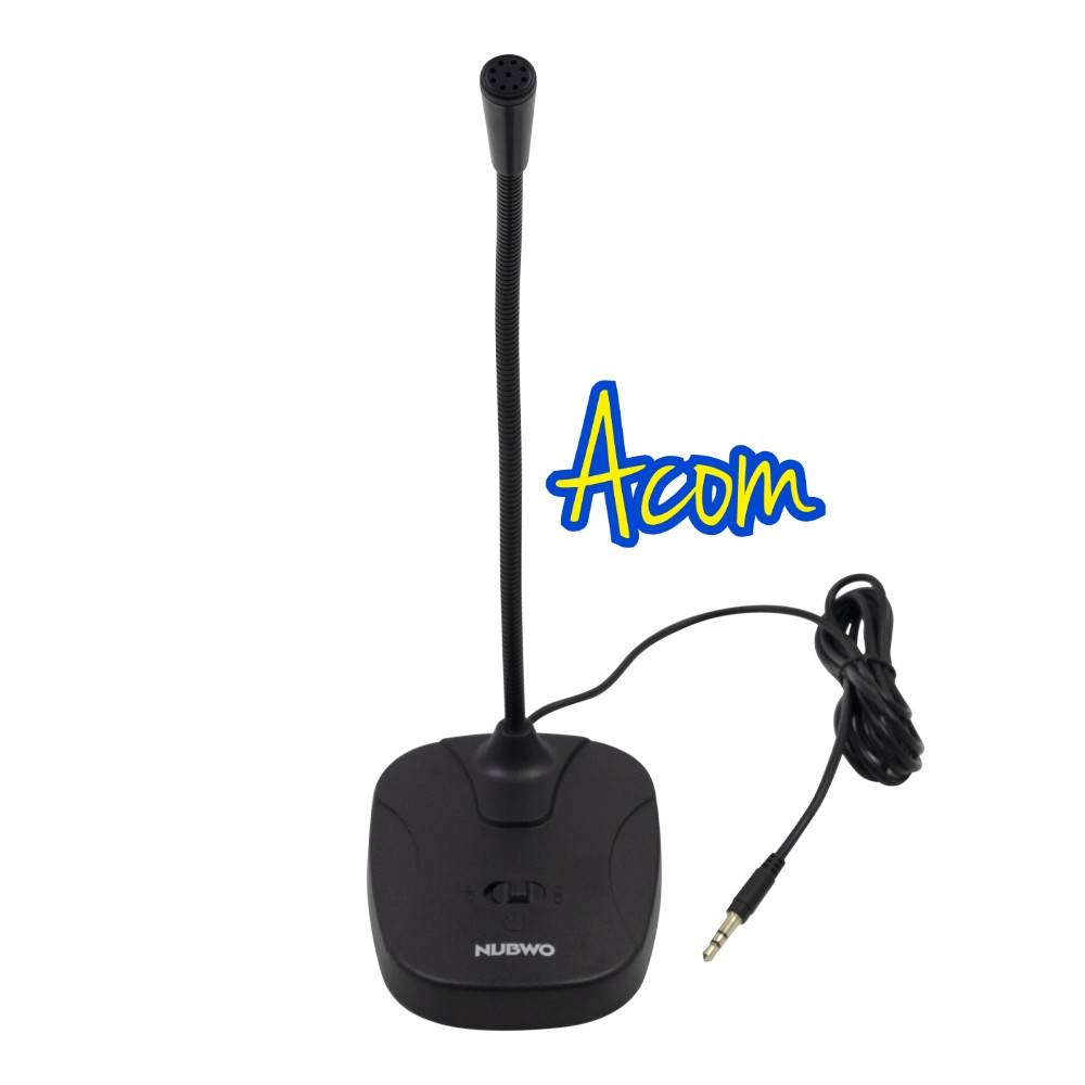 ไมค์ตั้งโต๊ะราคาโคตรจะถูกกกกกก NUBWO M33 MULTIMEDIA MICROPHONE ...