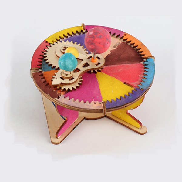 DIY Assembly Space Instrument Toy Moving Trajectory Toy Educational ...