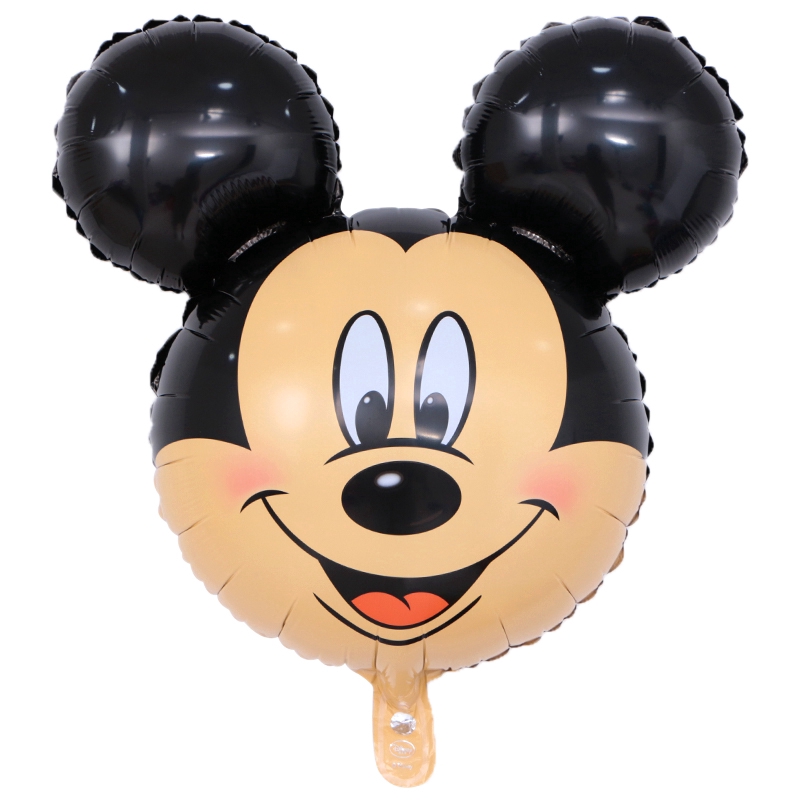 29pcs/Set 110CM Minnie Mickey Mouse Head Foil Balloons Red Birthday ...