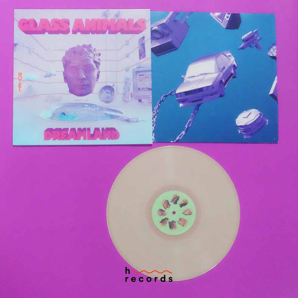 (ส่งฟรี) แผ่นเสียง Glass Animals - Dreamland Real-Life Edition (Limited Glow In The Dark Vinyl ...