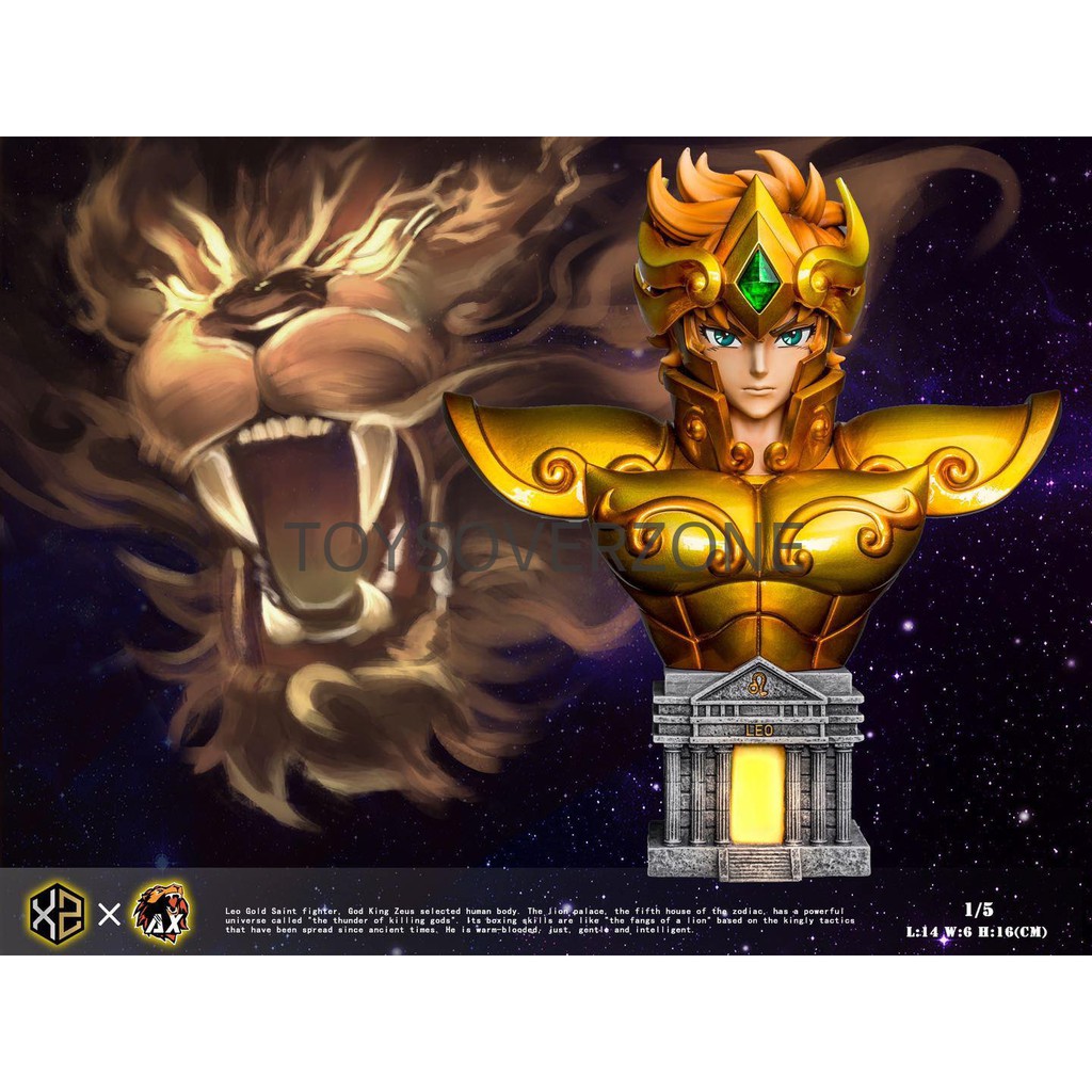 XZ & AX Studio Leo Aiolia bust - Saint Seiya | Shopee Thailand