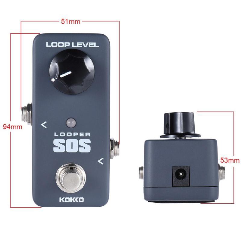 【Ship from bangkok】KOKKO FLP2 LOOP MINI Looper SOS กีต้าร์ LOOP เหยียบ ...