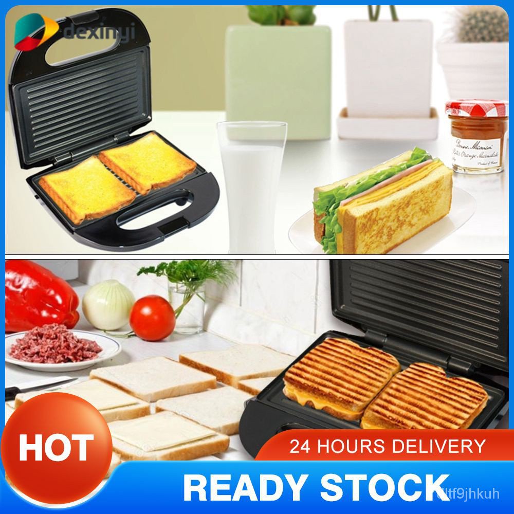 SOKANY Electric Panini Press Sandwich Maker Grill with Nonstick Grids ...