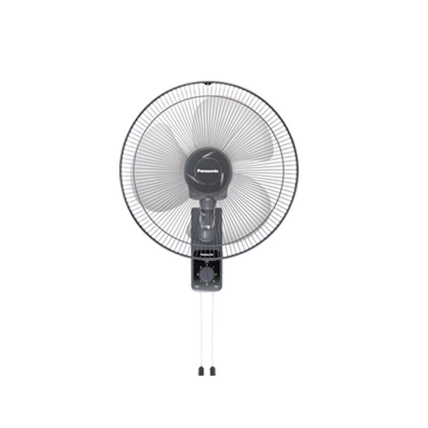 Panasonic พัดลมติดผนังใบพัดใส ขนาด 16 นิ้ว รุ่น F Bu16c สีเทา