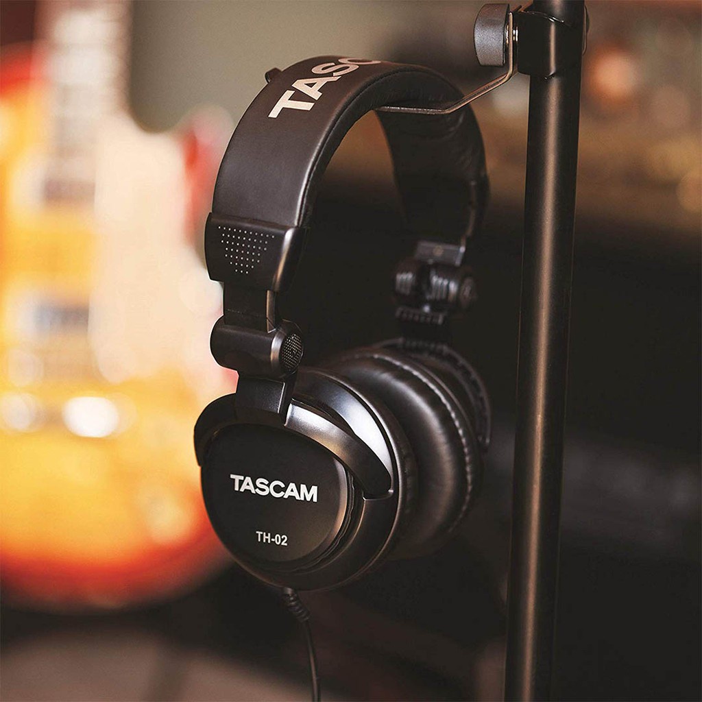 Tascam TH-02 หูฟังแบบปิด Closed-Back Studio Headphones - proplugin_shop - ThaiPick