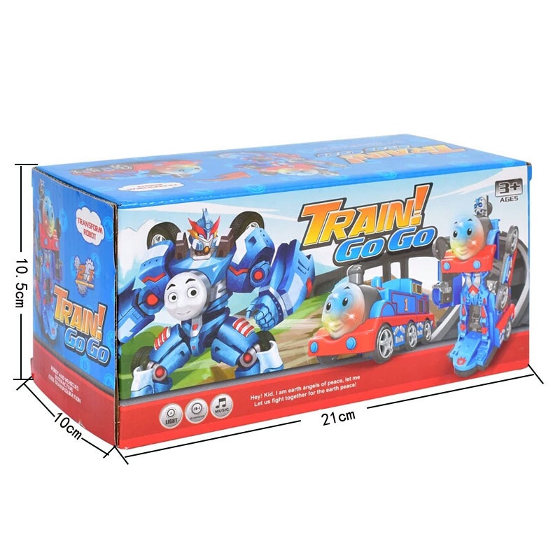 laruang kotse Electric Thomas and Friends Transforming Robot Music ...
