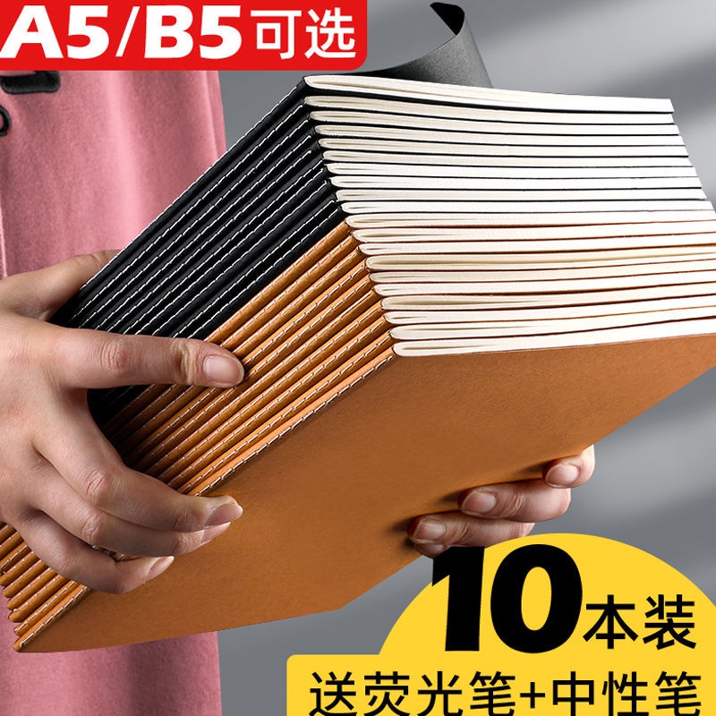 ย้อนยุคคราฟท์กระดาษโน้ตบุ๊คA5B5รถสายนี้ Notepad ง่ายสุดหนาและอ่อนนุ่มคัดลอกงานตารางเส้นแนวนอน ...