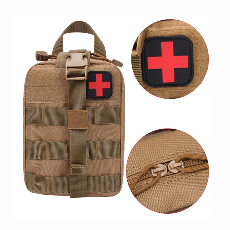 Medical Pouch First Aid Kit Emergency Survival Tactical Utility Airsoft ...