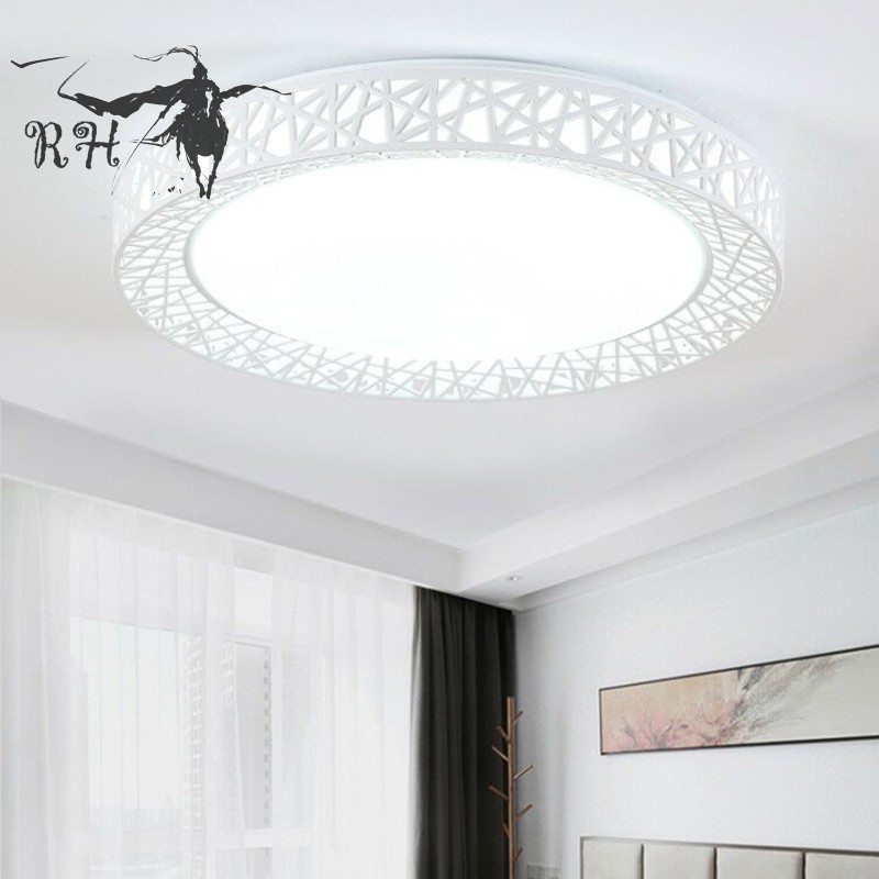 RH LED Ceiling Light Bird Nest Round Lamp Modern Fixtures For Living ...