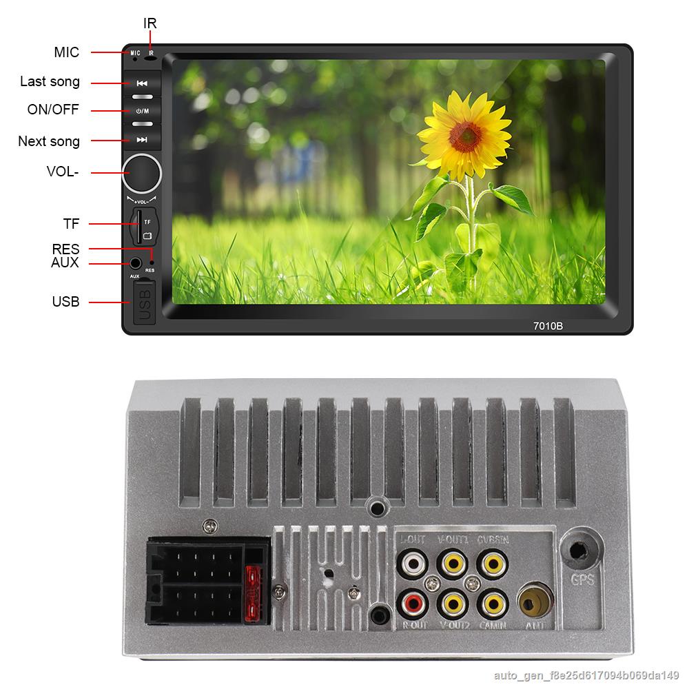 7quot Multimedia Video Player Car Stereo Mp5 Bluetooth Auto Audio ...