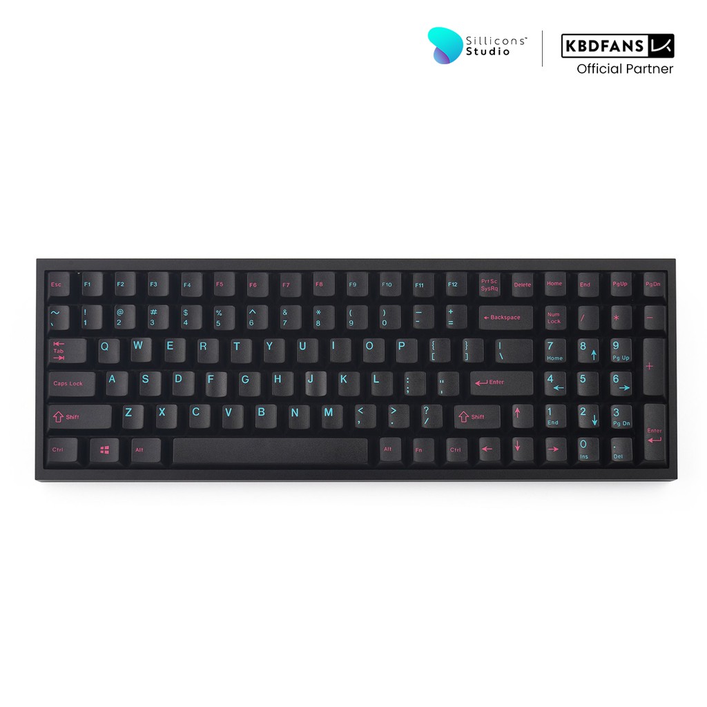 (KBDFans) Keycap set ENJOYPBT ABS DOUBLESHOT - sillicons - ThaiPick