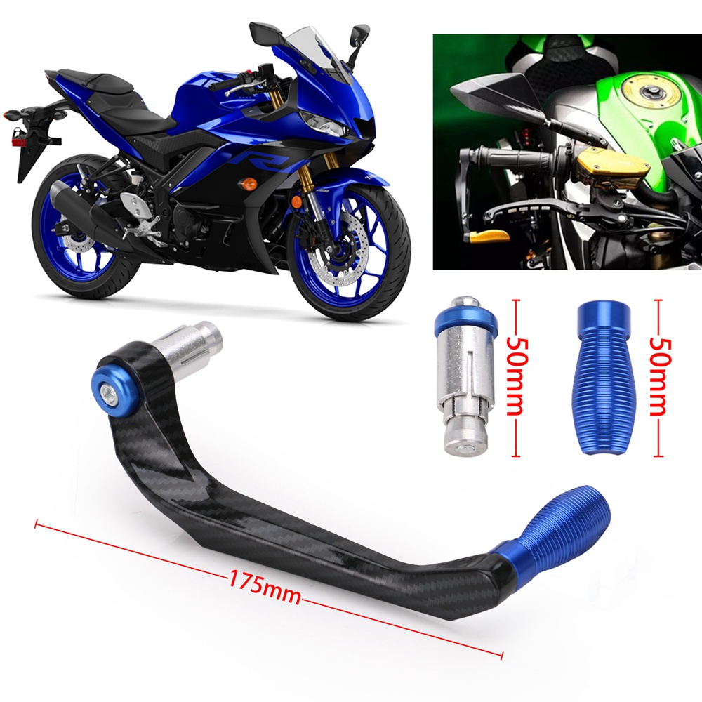 ผ้าเบรคมอเตอร์ไซค์ 2PCS Motorcycle Levers Guard Brake Clutch Handlebar ...