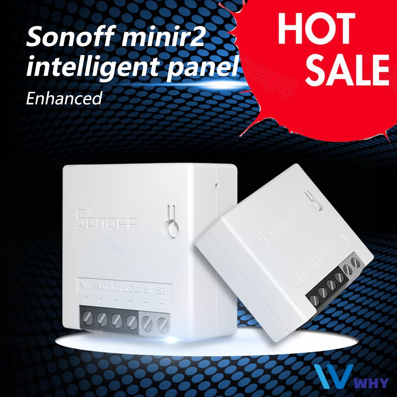 Low price SONOFF MINIR2 Mini R2 Diy Smart Wi Switch @ - @ Fi Dual ...