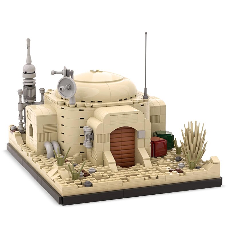 MOC-50144 Owen Lars' Home On Tatooine บล็อกอาคาร Star Wars Series เด็ก ...