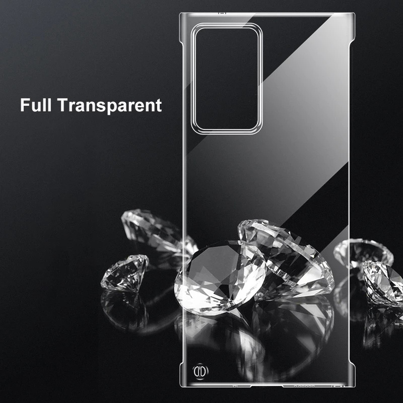 Full Transparent Borderless Phone Case for Redmi Note 10 11T Pro 11 E ...