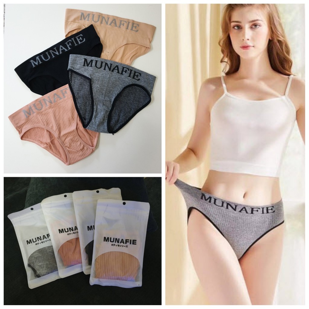 กางเกงในสตรี ทรงสปอร์ต TopDry ขาเว้า รุ่นล่าสุด!! เก็บพุง Munafie (ของแท้) แบรนด์ญี่ปุ่น ชั้นใน ...